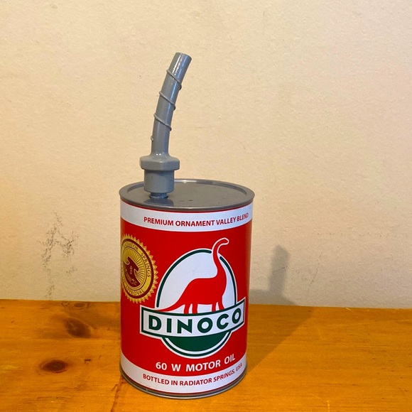 Disney | Other | Disney Parks Cars Dinoco Oil Can Style Drinking Cup ...